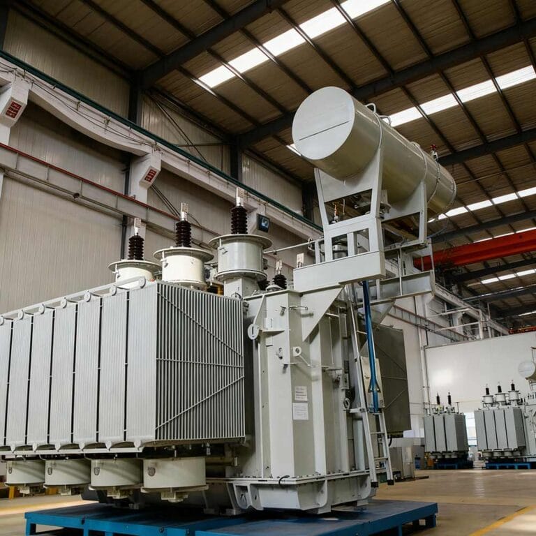 110kv Class Three Phase Power Transformer 3 Winding OLTC Oil Filled ...